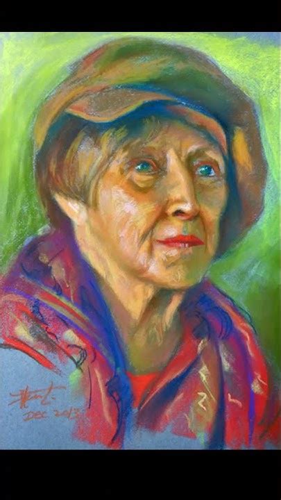 My Pastel Drawing 我的粉彩肖像画选。 Youtube