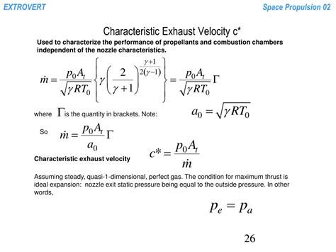 Ppt Thrust Rocket Equation Specific Impulse Mass Ratio Powerpoint Presentation Id 2668671
