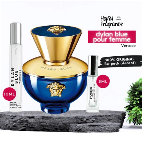 Decant Versace Pour Femme Dylan Blue Edp 5ml10ml Perfume Repack