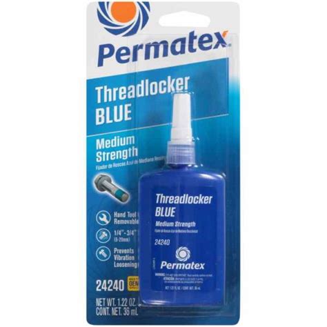 Permatex® Medium Strength Threadlocker Blue 50 Ml Permatex®