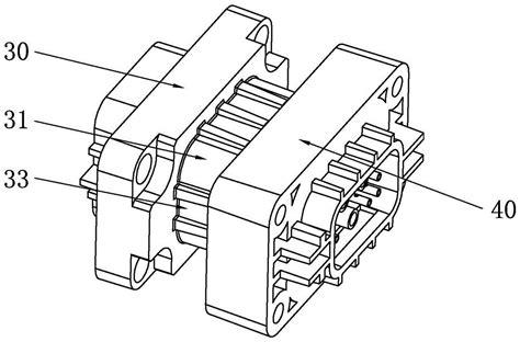 端子插针连接结构及具有其的储能连接器的制作方法
