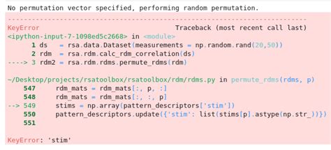 permute function doesn t work · issue 224 · rsagroup rsatoolbox · github