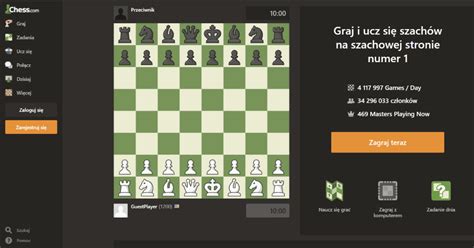 Gra W Szachy Online Czyli Gdzie Zagrać W Szachy W Internecie