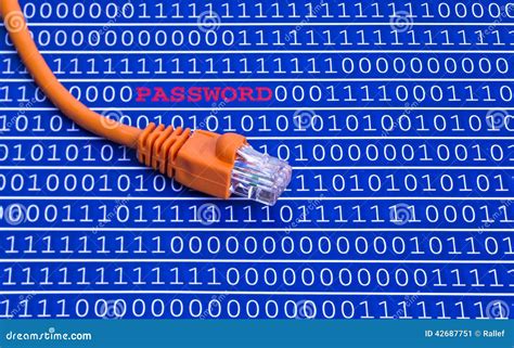 Computer Password Security Stock Image Image Of Protect 42687751