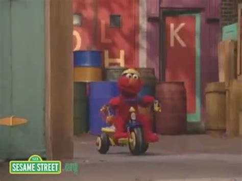 Sesame Street Elmo Riding A Tricycle Youtube