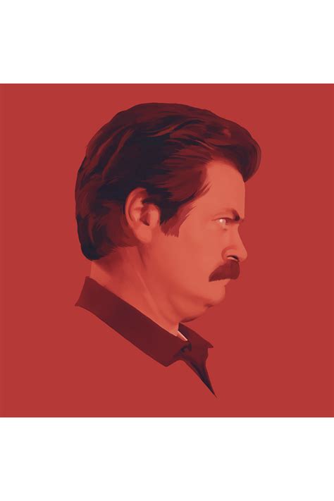 Ron Swanson By Dakota Randall Hero Complex Gallery