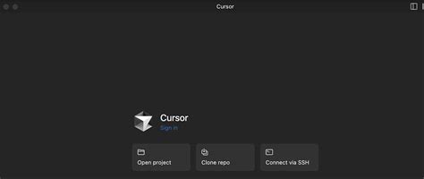 Sign In Doesn T Work Bug Reports Cursor Community Forum