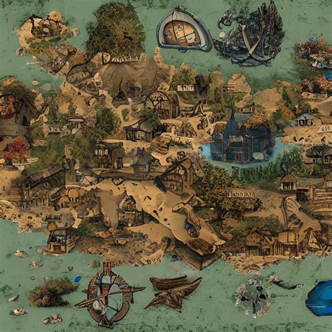 Fable 3 Map · Creative Fabrica