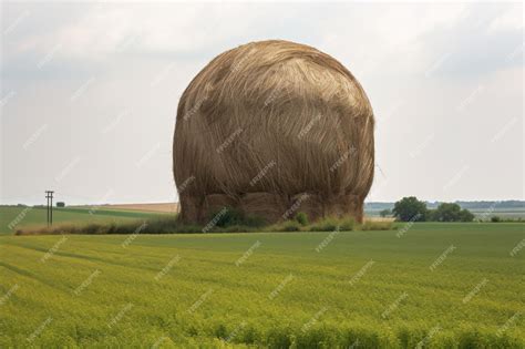 Premium Ai Image The Worlds Largest Ball Of Twine Towering Above The