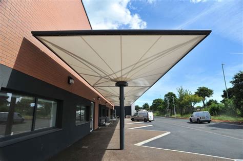 Inverted Conic Tensile Structure Keep It Kool