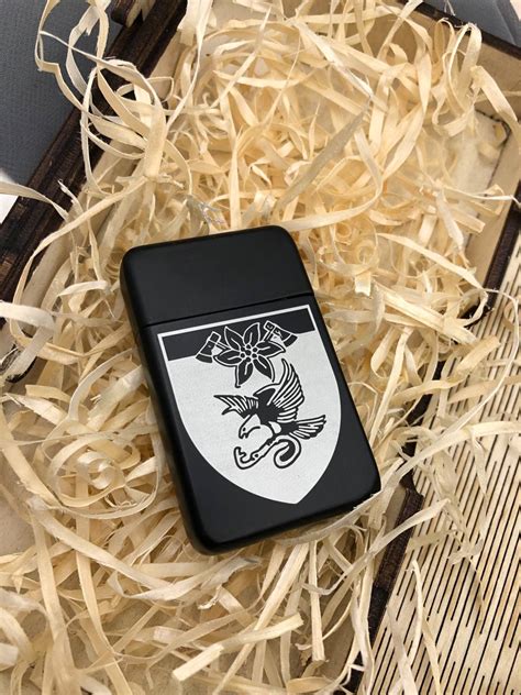 Запальничка газова турбо з лазерним гравіюванням Gandl