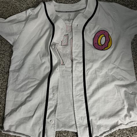 Donut Odd Future Baseball Jersey Of Donut 1st Time Depop