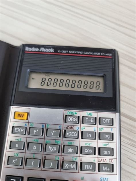 Vintage Radio Shack Scientific Calculator Ec 4028 Everything Else On
