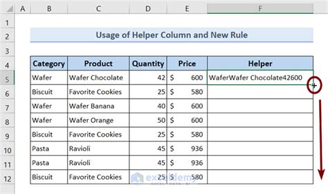 Hide Duplicate Rows Based On One Column In Excel Methods