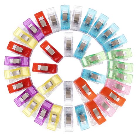 Sewing Clips Plastic Clamps Quilting Crafting Crocheting Knitting