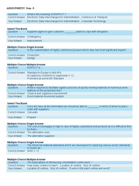 assignment scm 3 select the blank pdf supply chain inventory