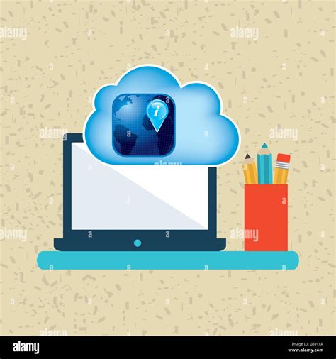 Cloud Computing Design Stock Vector Image And Art Alamy