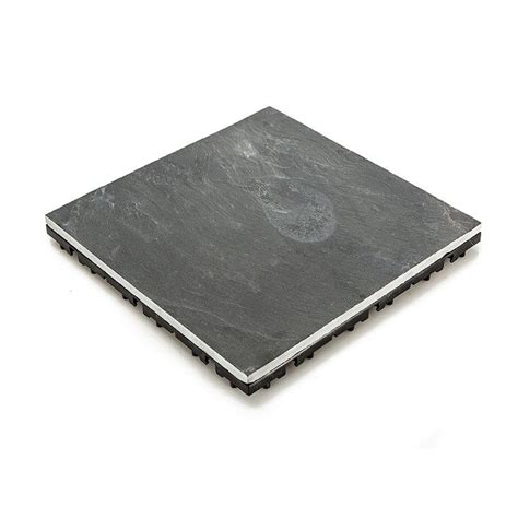 Professional Slate Patio Tiles Basement Floor Interlocking Slate Tiles