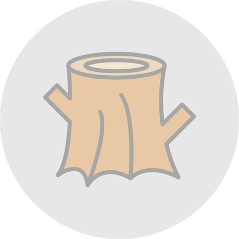 Tree Stump Vector Icon Design 30402643 Vector Art At Vecteezy