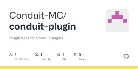 Github Conduit Mcconduit Plugin Plugin Base For Conduit Plugins
