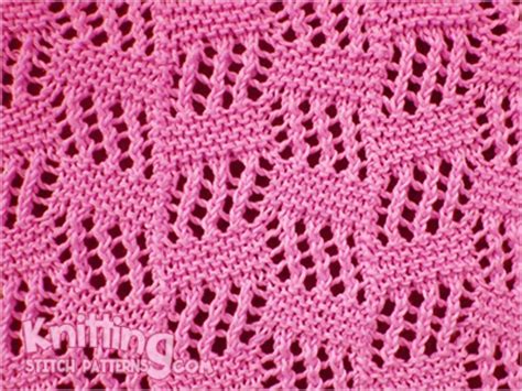 Triplets Of Stitches 3 Row Repeat Patterns