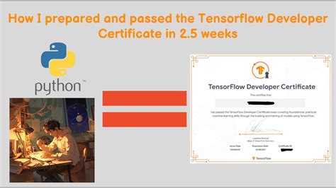 How I Prepared And Passed The Tensorflow Developer Certificate In 25