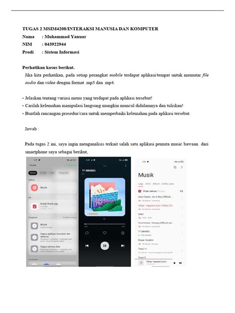 tugas 2 interaksi manusia dan komputer msim4208 pdf pdf
