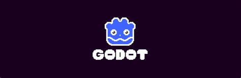 Animated Pixel Art Godot Logo By Dizeoakamatsu