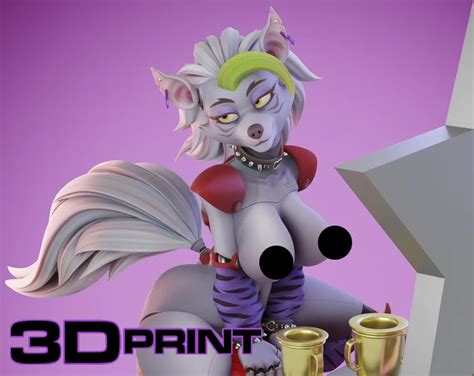 Roxy Fnaf For 3d Printing By Mayosplash