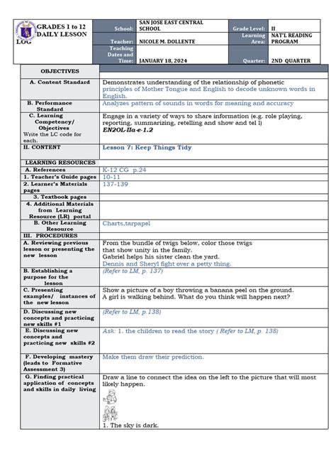 Dll Reading Program Pdf Learning Cognition