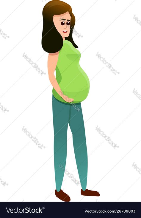 Как нарисовать беременную девушку в полный рост