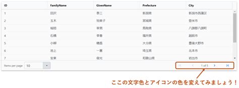Igbgrid ページャーの色を変更する方法 Infragistics ナレッジ ベース