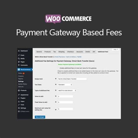 WooCommerce Payment Gateway Based Fees GPLRock