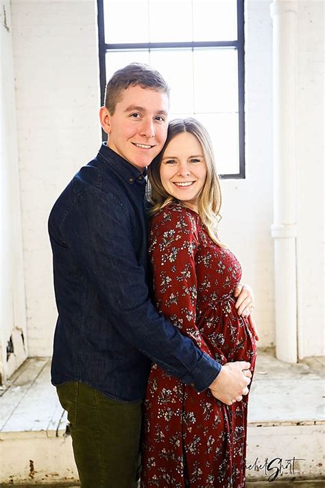 Carlis Darling Industrial Minnesota Maternity Session Maternity