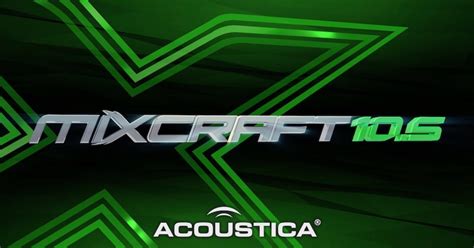 Mixcraft 10 5 User Guide Acoustica