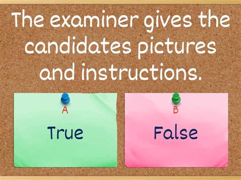 B1 Speaking Part 3 Quiz
