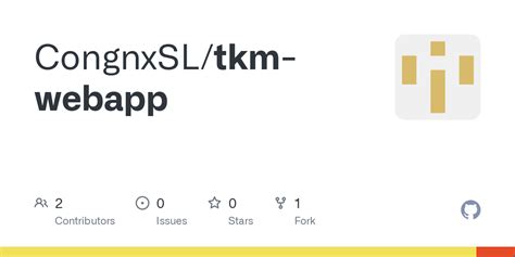 Github Congnxsltkm Webapp