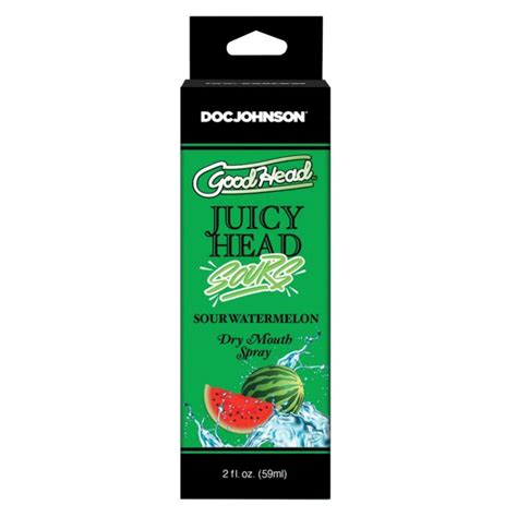 Goodhead Juicy Head Dry Mouth Spray Sour Watermelon Flavour