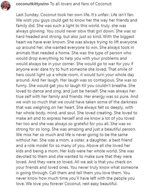 Onlyfans Star Coconut Kitty Has Died