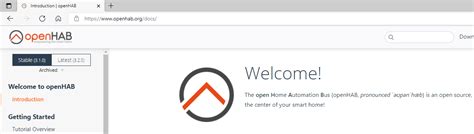 To Forum Admins Documentation Link Broken Development Openhab Community