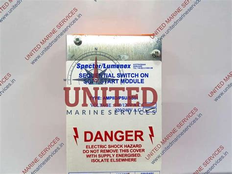 spector lumenex sequential switch on soft start module ampiid psu