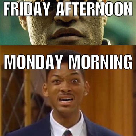 Friday Afternoon Monday Morning  Healthy Tips