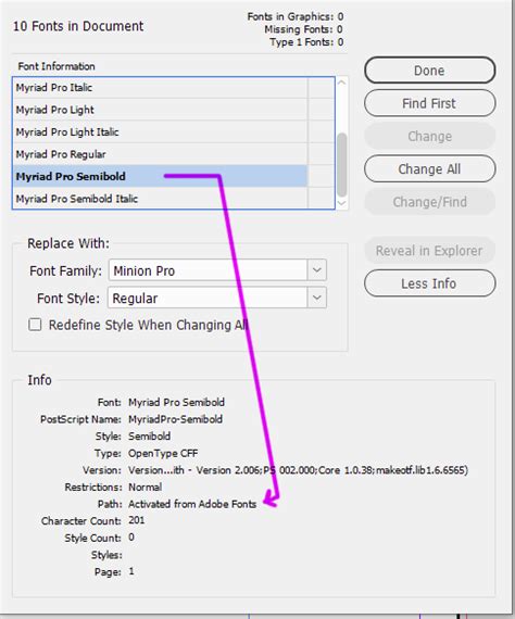 Solved Indesign Windows 10 Missing Font That Is Activ Adobe Product Community 13853410