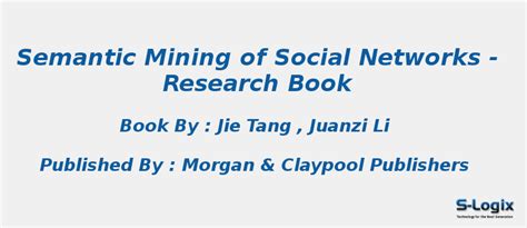 Leading Research Books In Social Networks Of Semantic Mining S Logix