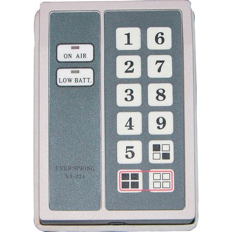 First Alert Remote Keypad Model Hss43 Northern Tool