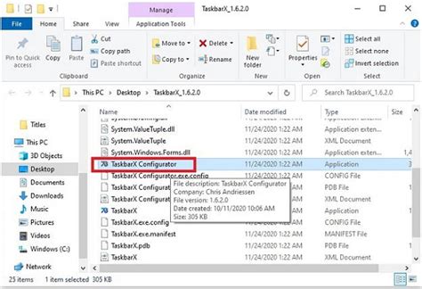Customizing The Windows 10 Taskbar With Taskbarx Make Tech Easier
