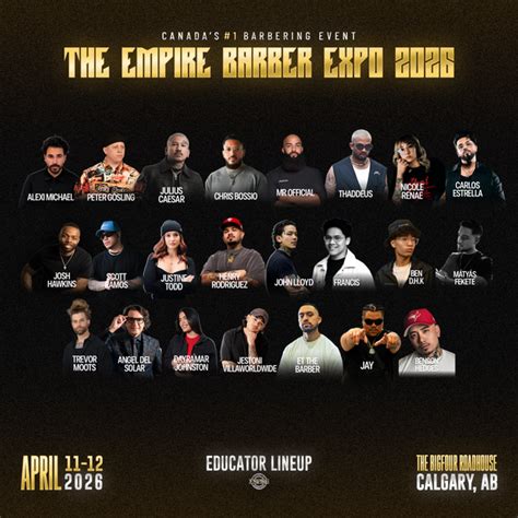 Education Schedule Empire Barber Supply