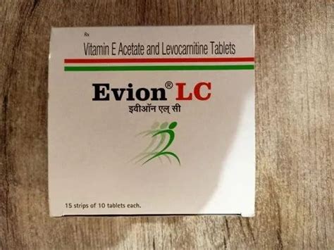 Evion Lc Tablets At ₹ 500box In Surat Id 25564392491