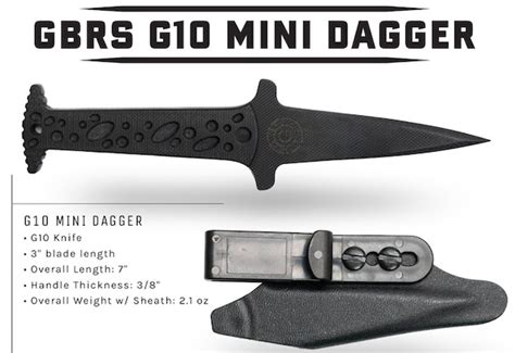 Sharp Gbrs G10 Mini Dagger Spartanat