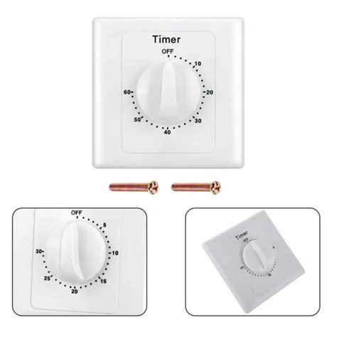Mounting Screws Countdown Timer Controller Countdown Timer Switch